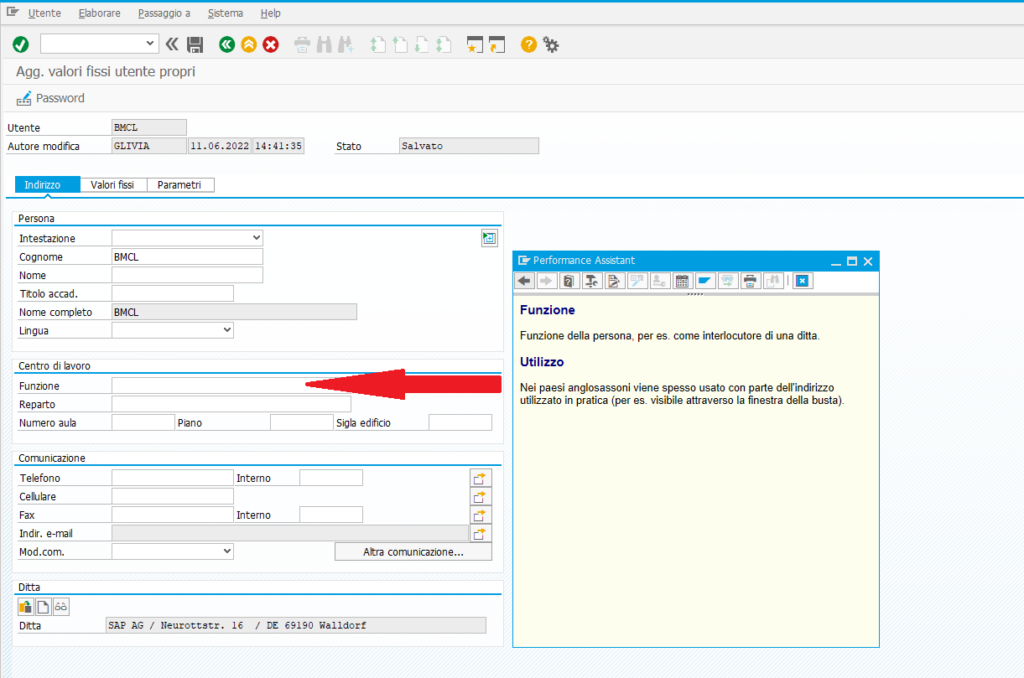 Chiedere aiuto a SAP: i comandi di Help ed i tasti F1 ed F4 - CorsoSAP
