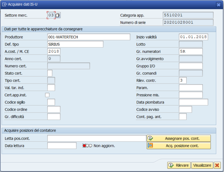 SAP IS-U: le transazioni più importanti - CorsoSAP